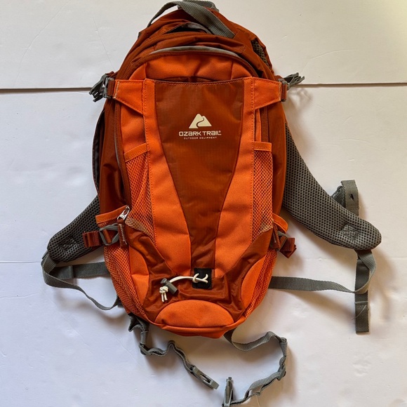 Ozark Trail | Bags | Ozark Trail Orange Multi Compartment Hiking ...